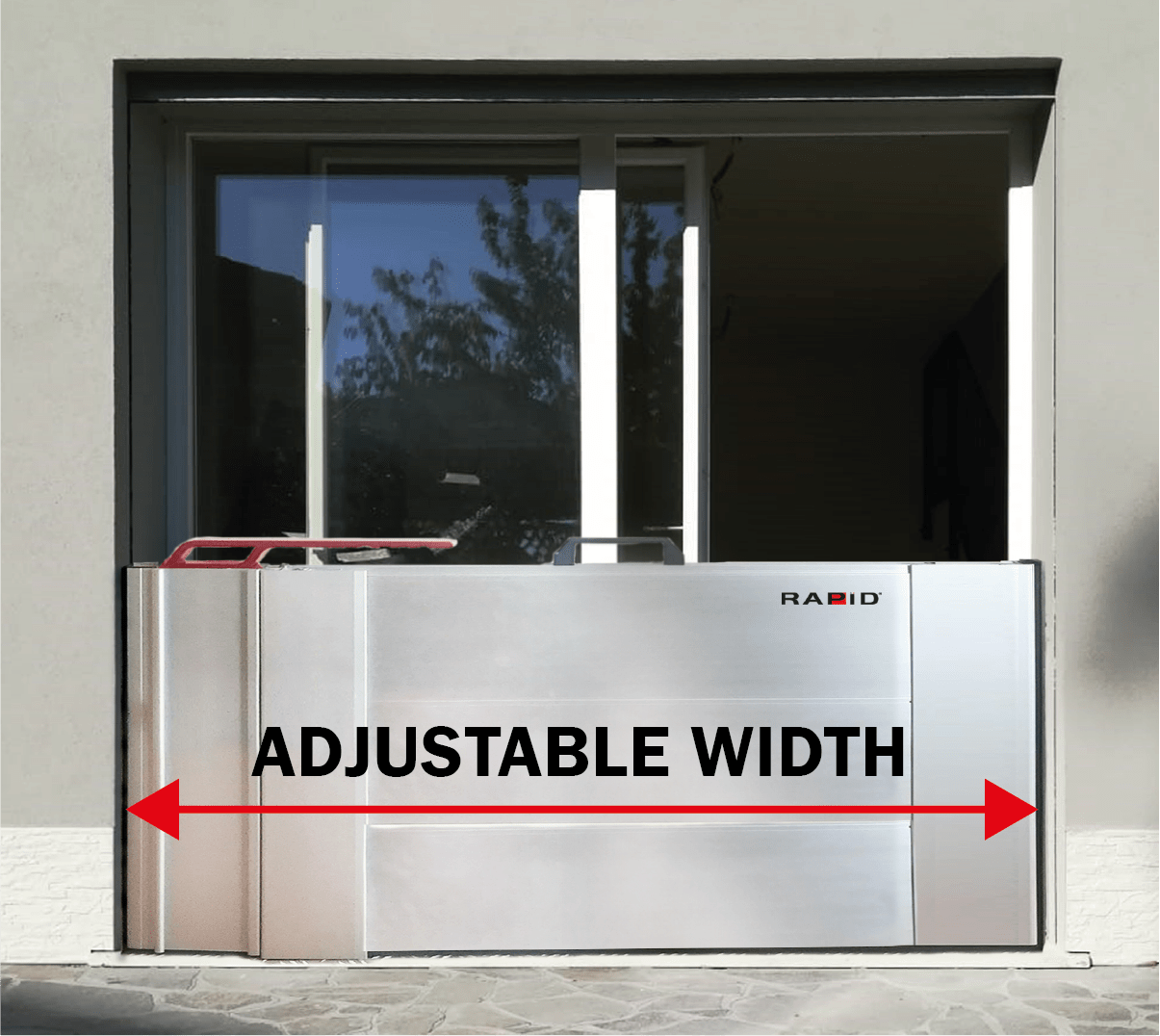 RAPID MODERNA CUT DIY Flood Barrier - RAPID Flood Barriers